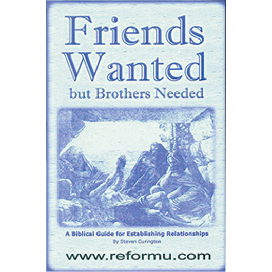 Friends Wanted But Brothers Needed Booklet – RU Recovery