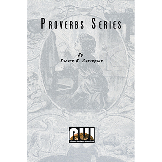 Proverbs Series – RU Recovery