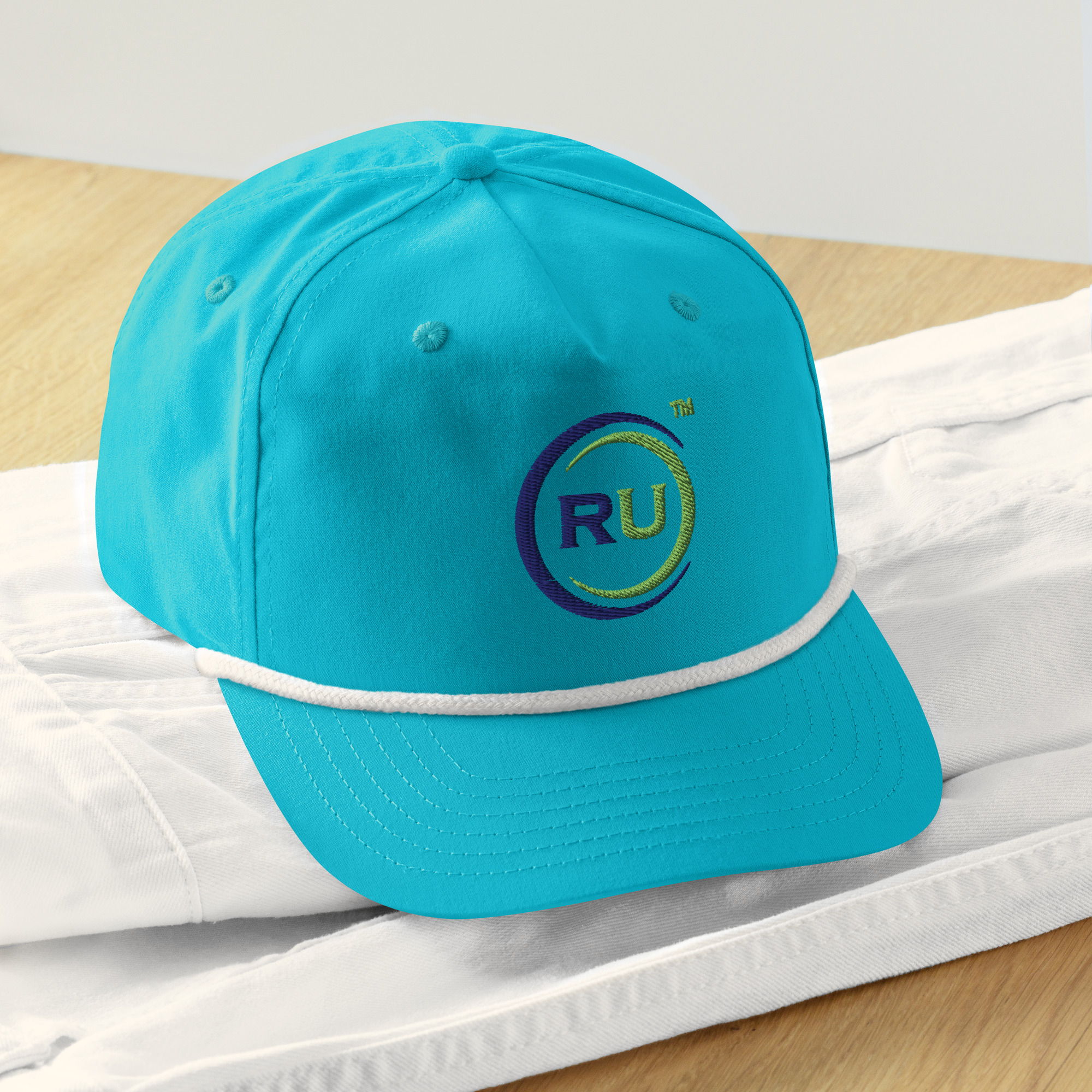RU Embroidered Golf rope cap – RU Recovery